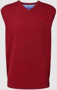 Fynch-Hatton Pullunder mit Label-Stitching