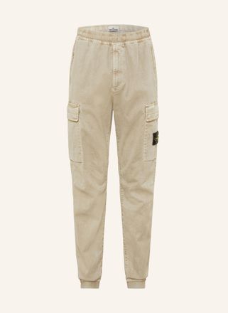 Stone Island Cargohose Regular Tapered Fit beige