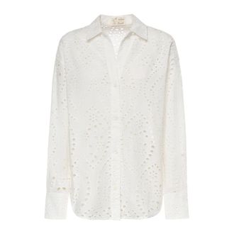 MC2 Saint Barth Femme, Blouses et Chemises, Blanc, Taille: 42 FR Cristal Shirt