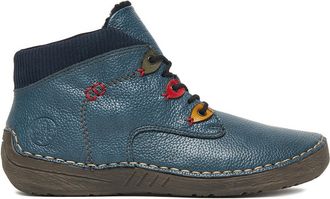 Rieker Schnürschuhe Rieker CEO-52544-14 Blau