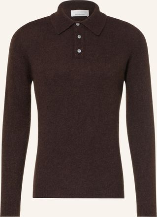 Roberto Collina Roberto Collina Strick-Poloshirt Mit Cashmere braun
