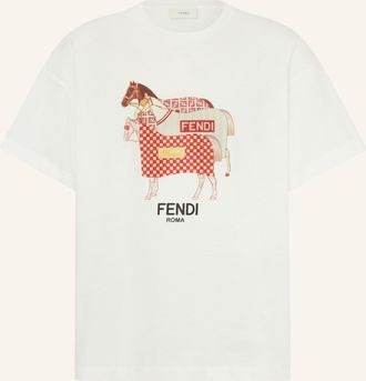 Fendi T-Shirt weiss