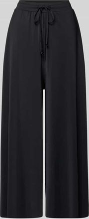Oui Wide Leg Hose mit Tunnelzug