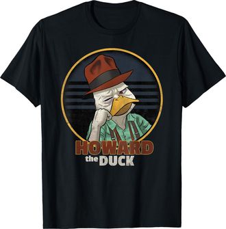 MARVEL Howard The Duck Bummed Out Badge Graphic T-Shirt T-Shirt