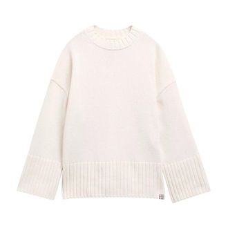 Barbour Gaia Rundhals-Pullover - - Knitwear - Damen - Wei&szlig; - S