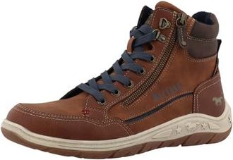 Mustang Jeans Baskets pour Hommes 15M0181002, Pointure:41 EU, La Couleur:Marron