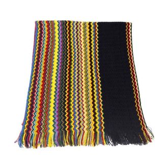 Missoni Geometrische Wolle-Mischgewebe Decke - - Accessories - Damen - Mehrfarbig - ONE SIZE