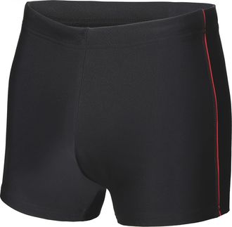 Ladeheid Herren Badehose Badeshorts Beachshorts Schwimmhose LA40-168 (173-Schwarz/Rot, XXL)