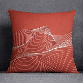 Bonamaison Le Jardin du Lin Kissenh&uuml;llen, Cotton, Mehrfarbig, 45x45