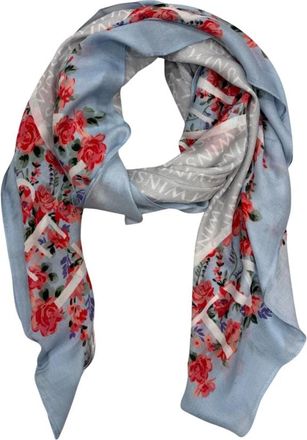 Twinset Femme, Accessoires, Bleu, Taille: ONE Size Kefia Scarf