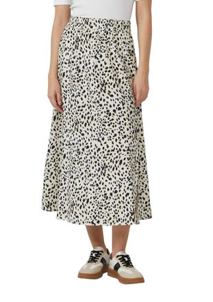 s.Oliver Rock aus Viskosemix mit Eingrifftaschen und Schlitz