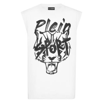 Plein Sport Tank Top - - Sport - Herren - Wei&szlig; - S