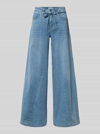 M.A.C Wide Fit Jeans mit Zierschleife