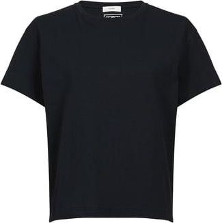 Toteme T-shirt droit brod&eacute; en coton biologique