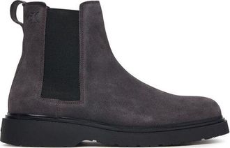 Calvin Klein Klassische Stiefeletten Combat Ess Chelsea Boot Su YM0YM01372 Dunkelgrau