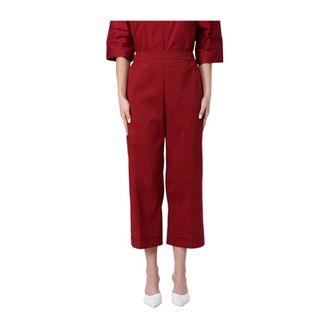 Liviana Conti Damen, Hosen, Rot, XLGr&ouml;&szlig;e