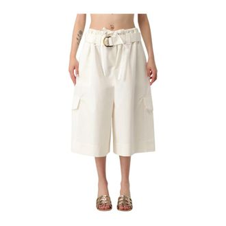 Zimmermann Stylische gewebte Culottes mit mehreren Taschen - - Shorts - Damen - Wei&szlig; - S