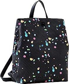 Desigual Back_SPLATTER23 Sumy Sac à dos pour femme, noir, Noir, Taille unique