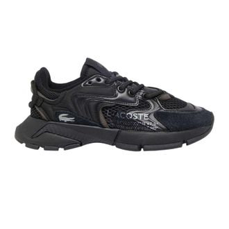 Lacoste L003 Neo Sneaker f&uuml;r Damen, Wildleder (Schwarz)