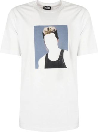 Diesel T-Just T-Shirt - - Tops - Herren - Wei&szlig; - XL