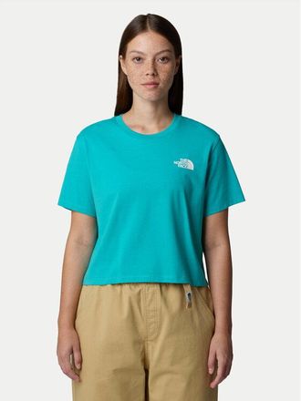 The North Face T-Shirt Simple Dome NF0A87U4 Blau Loose Fit