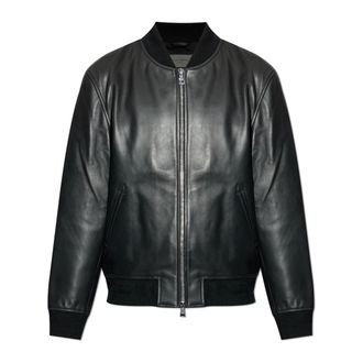 Officine G&eacute;n&eacute;rale Homme, Vestes, Noir, Taille: XL Veste en cuir Christo