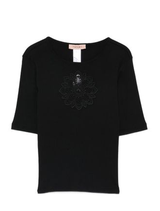 Twin-Set T-shirts Et Polos Noir