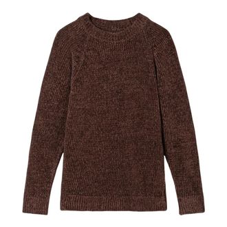 Ten c Pull Akira en chenille - Homme - Pulls - Brun - Taille: XL
