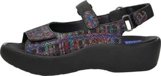 Wolky Femme, Chaussures, Noir, Taille: 38 EU Sandales Plates Jewel Giza