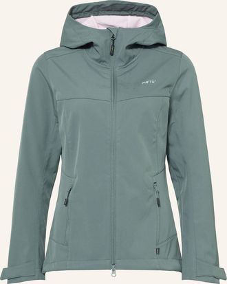 Meru Me&deg;Ru Softshell-Jacke Bordeaux gruen