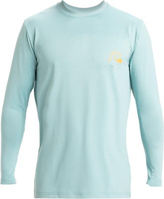 Quiksilver DNA Bubble Logo - Long Sleeves UPF 50 Surf T-Shirt for Men - Surf-Longsleeve mit UPF 50 - M&auml;nner - S - Blau