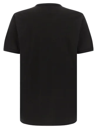 Dolce & Gabbana Metal Plate Logo T-Shirt - Black