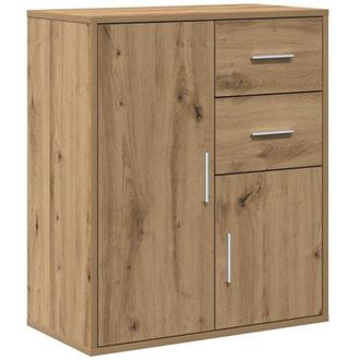 vidaXL Sideboard Eiche handwerklich 60 x 31 x 70 cm Holzwerkstoff Vidaxl