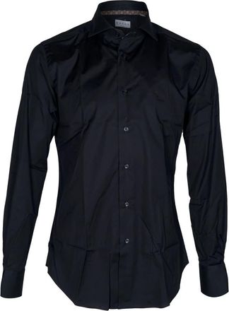 Xacus Homme, Chemises, Noir, Taille: XL Classic Shirt