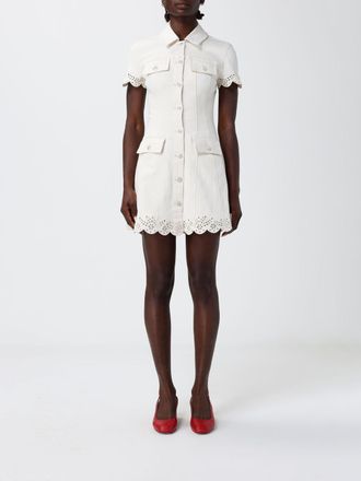 Self Portrait Robe SELF-PORTRAIT Femme couleur Blanc