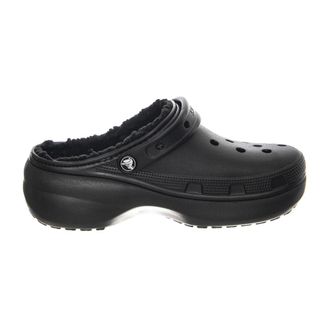 Crocs Classic Platform Lined Clog - - Shoes - Damen - Schwarzk - 34 EU
