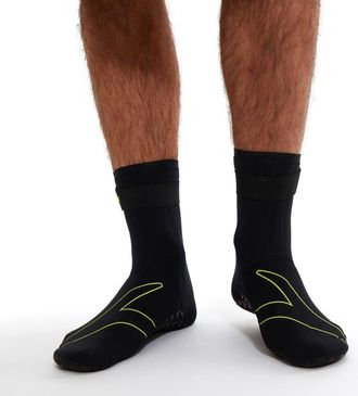 Speedo Unisex Erwachsene Schwimmsocken | Schwimmen im Freien | Thermisch | Schwimmausrüstung für kaltes Wasser Trainingshilfen, Check, M