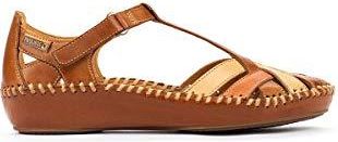 Pikolinos Chaussure Semi-Ouverts en Cuir P. Vallarta pour Femme Color Brandy-BL