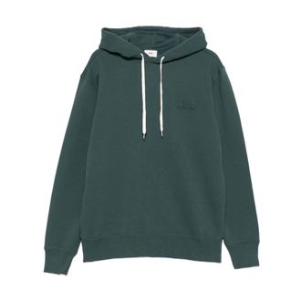 Autry Tonal Logo Hoodie - - Sweatshirts & Hoodies - Herren - Gr&uuml;n - M