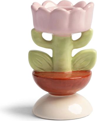 &Klevering Bougeoir rose Blume &Klevering