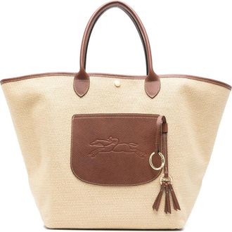 Longchamp Femme, Sacs, Beige, Taille: ONE Size Le Panier Pliage