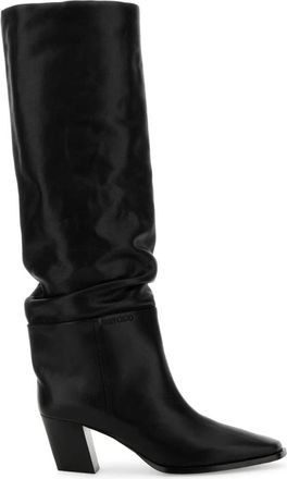 Jimmy Choo London Femme, Chaussures, Noir, Taille: 36 EU Hart Knee Boot 60