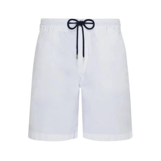 Vilebrequin Jogging-Bermudas aus Gabardine f&uuml;r Herren - - Shorts - Herren - Wei&szlig; - W36