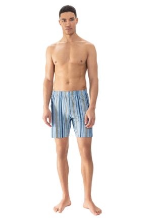 Mey Nachtw&auml;sche Serie Stripes Connection Herren Homewear Hosen Evening Sky XXL(XXL)