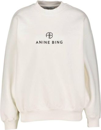 Anine Bing Damen Sweatshirt JACI MONOGRAM
