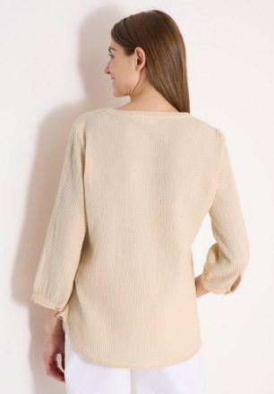 Cecil Klassische Bluse mit 3/4 &Auml;rmeln