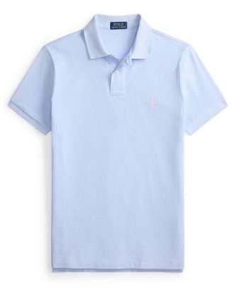 Ralph Lauren Piqu&eacute;-Poloshirt aus Baumwolle mit Logo-Stickerei, Slim Fit in