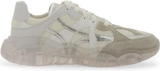 Moschino Femme, Chaussures, Blanc, Taille: 40 EU Teddy Baskets