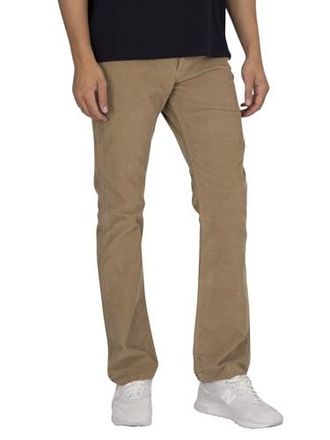 Lois Jeans pour des Hommes Jean en Velours c&ocirc;tel&eacute; Fin Dario Boot, Beige, 33W x 32L