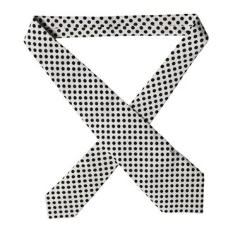 Dolce & Gabbana Polka Dot Seidenkrawatte - - Accessories - Damen - Schwarzk - ONE SIZE